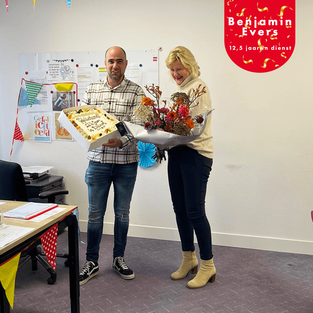 Wij feliciteren Benjamin Evers! - Rensink Totaalonderhoud